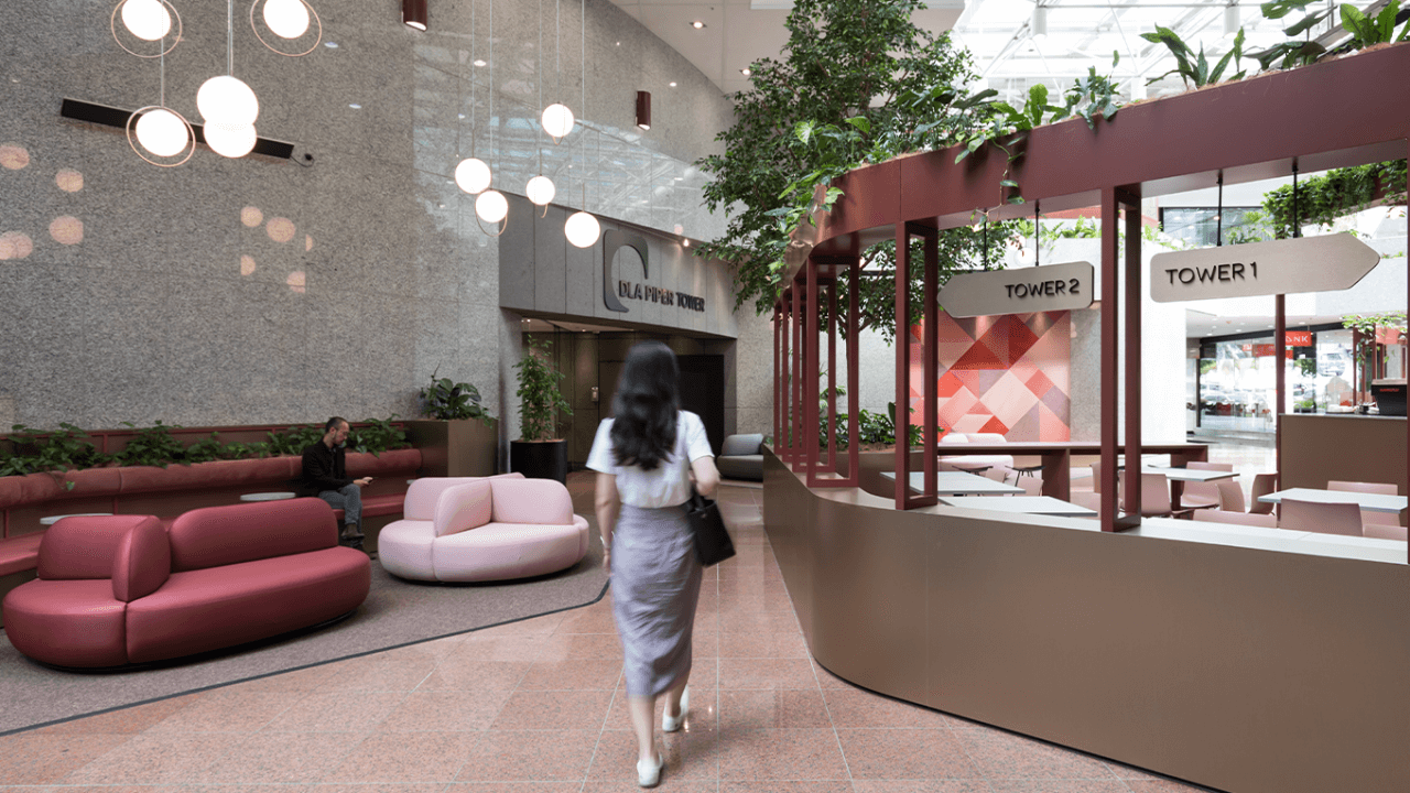 205 Queen Street Lobby | UFL Group