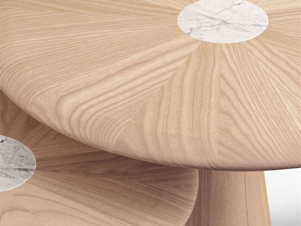 Reverse Occasional Wood Table | UFL Group